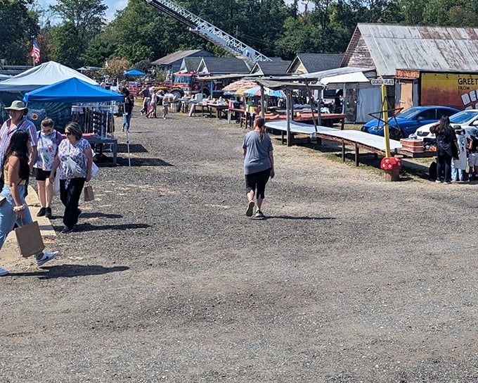 Country charm alert! New Egypt's rustic market stalls and sun-dappled pathways make treasure hunting feel like a scene from a Hallmark movie.