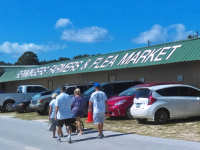 Renninger's green facade welcomes collectors to what locals call the "antique capital of Central Florida."