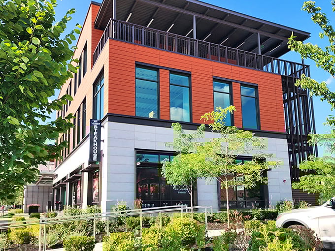 Ron Lahody's modern storefront proves that trust isn't just a word – it's a perfectly cooked ribeye promise.
