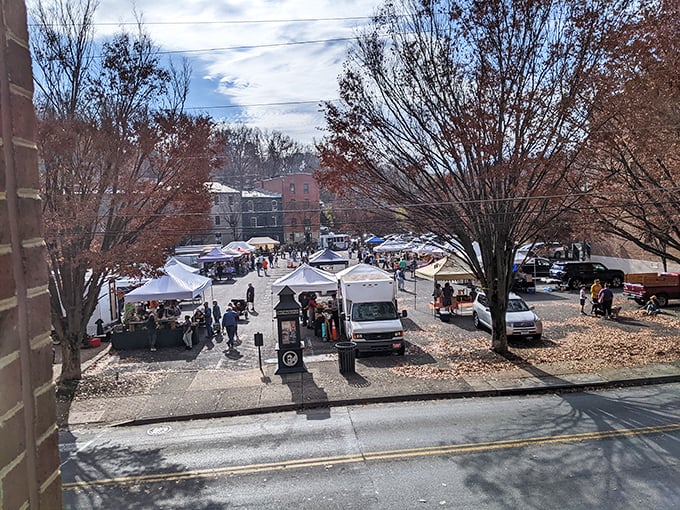 Nothing beats the charm of a small-town market where neighbors gather to share stories and treasures.