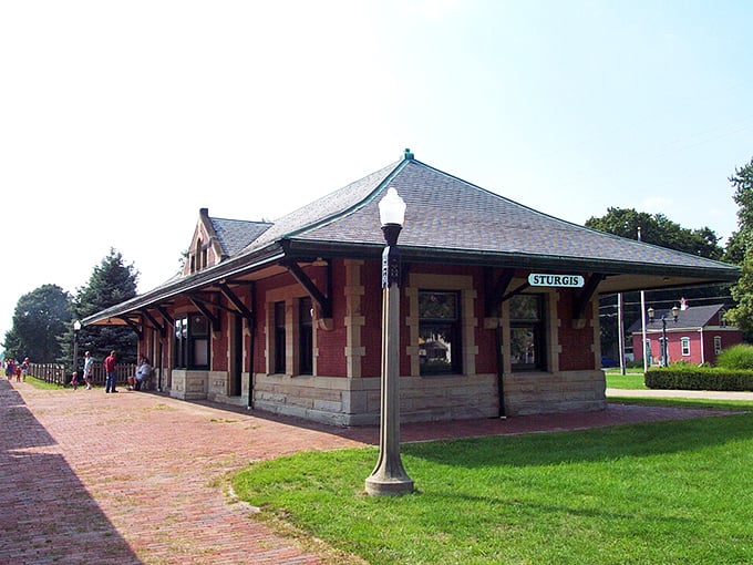 Sturgis' historic train depot reminds us that retirement, like train travel, is about enjoying the journey without emptying your wallet for the ticket.