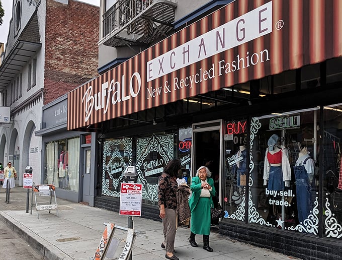 This isn't your grandmother's thrift shop—unless your grandmother was incredibly cool and fashion-forward.