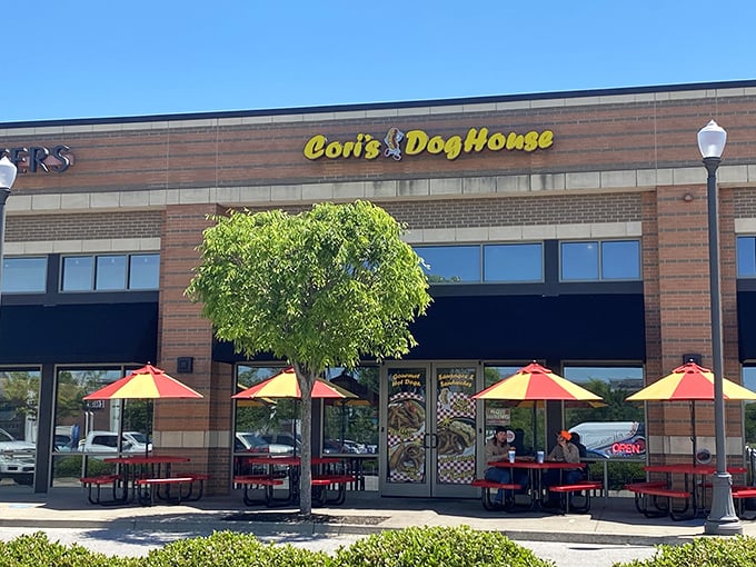 Brick and mortar meets comfort food dreams in this welcoming slice of suburban dining paradise.