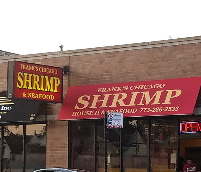 When a sign this bold makes promises about shrimp, you better believe they're keeping them – in delicious, crispy abundance.