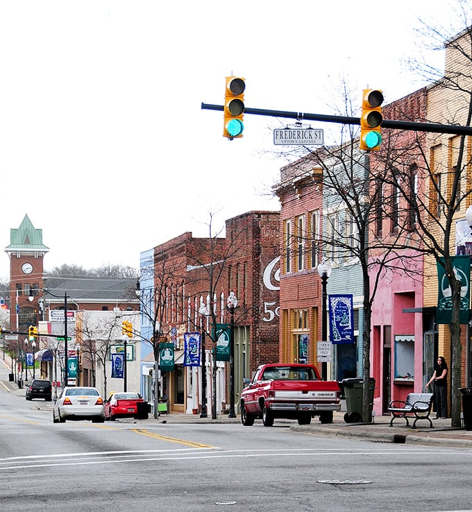 Colorful storefronts and historic charm make downtown Gaffney a delightful place to stroll, shop, and soak in small town spirit.