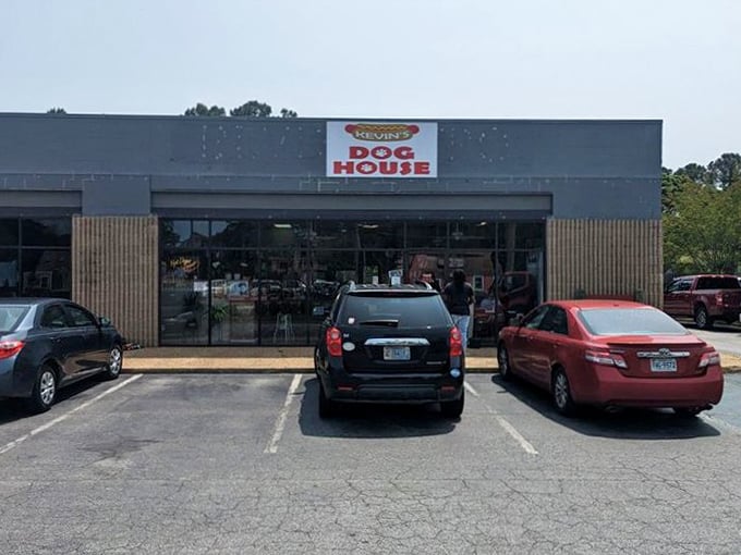 Simple storefront, serious business – this is where Virginia Beach goes when it needs a real hot dog fix.