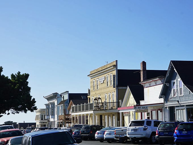 The Victorian charm of Mendocino pairs perfectly with ocean views. Like finding an architectural treasure chest on the edge of the Pacific.