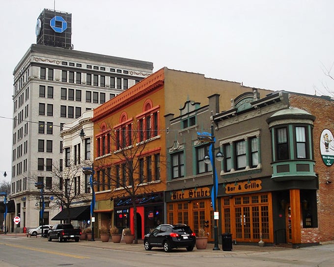 Downtown Moline blends historic charm with modern amenities, proving you don't need skyscrapers to build a vibrant city center.