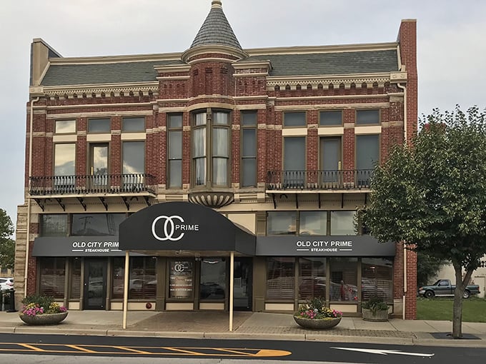 Behind this elegant facade lies proof that great steaks don't need big city addresses.
