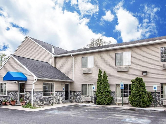 Clean lines and simple comfort define this Paradise inn - sometimes the best luxury is just peace and quiet.