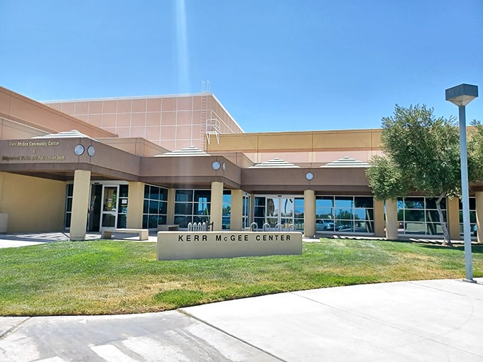 The Kerr McGee Center brings modern amenities to desert living, proving small towns can have big conveniences.