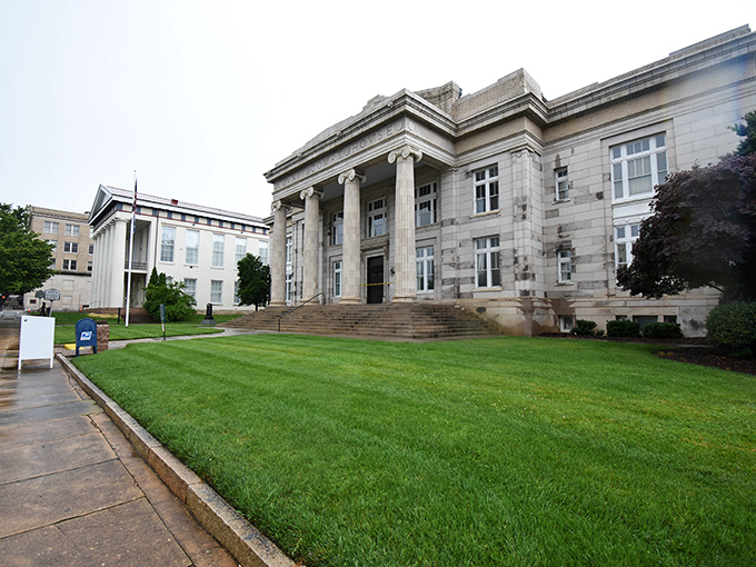 This stately courthouse has watched over Salisbury's town square for generations of Sunday drives.