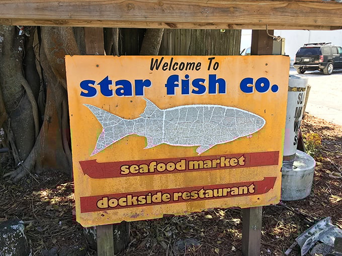 The Star Fish Co. sign has guided hungry seafood pilgrims for years. Simple, straightforward, and secretly spectacular.