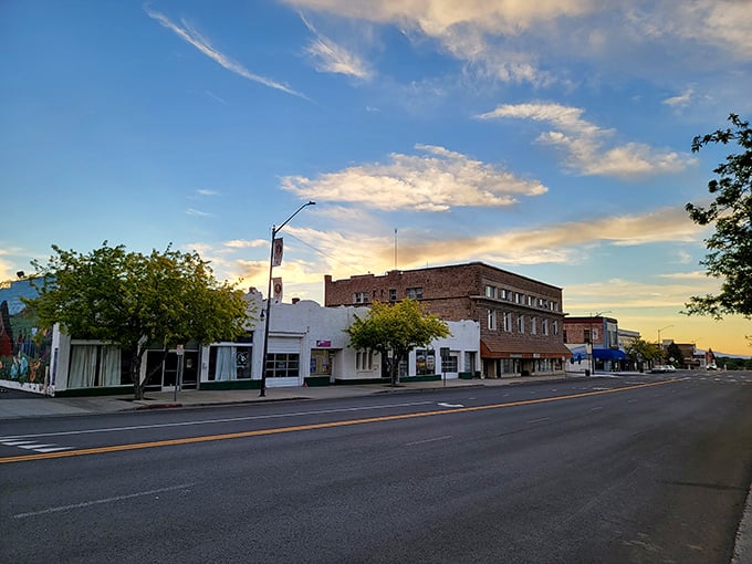Those mountains aren't just pretty scenery - they're protecting this town from big-city price inflation.