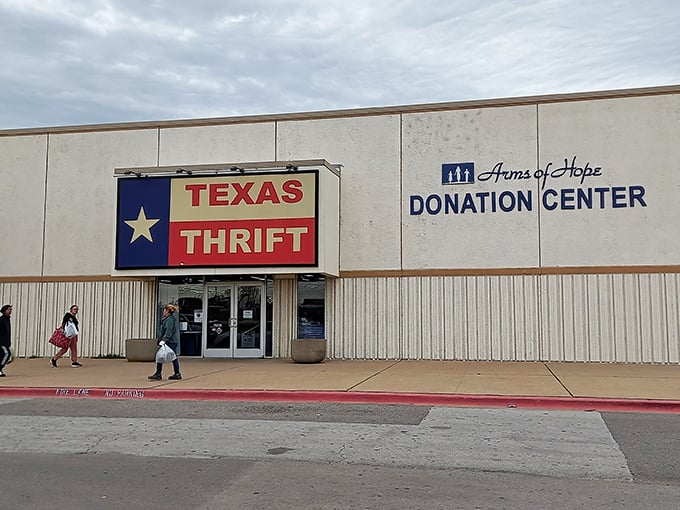 This massive warehouse doesn't mess around – it's like the aircraft carrier of thrift store adventures.
