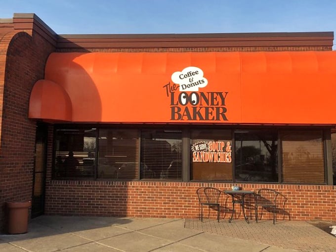 This unassuming brick building houses donut magic that's kept locals coming back for decades.