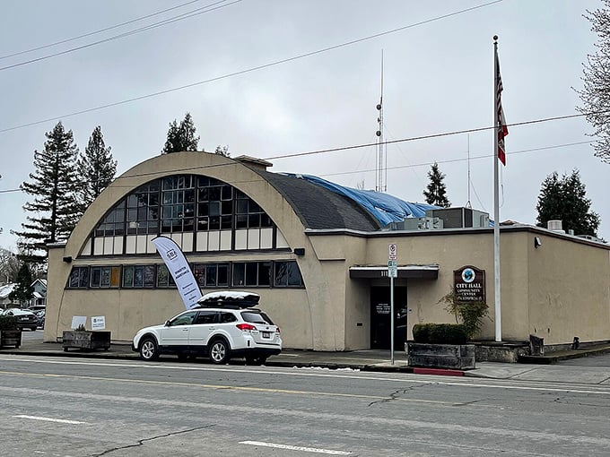 Gateway to giants indeed - this charming place marks your entrance to California's treasures.