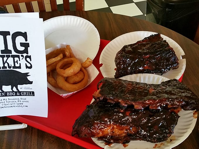 These ribs don't just fall off the bone—they practically leap into your mouth, leaving a trail of sticky, sweet evidence on your fingers.