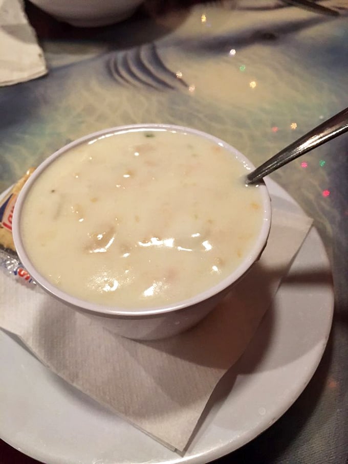 This baby clam chowder isn't just a soup—it's a creamy revelation that might make you question every other chowder you've ever committed to memory.