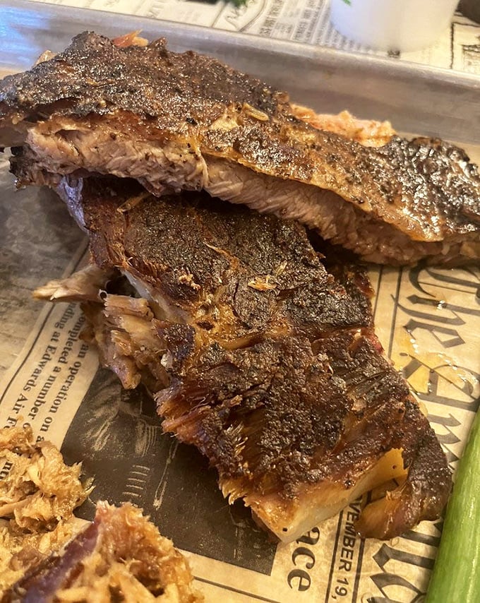 These ribs don't just fall off the bone—they perform a graceful dismount worthy of an Olympic gold medal.