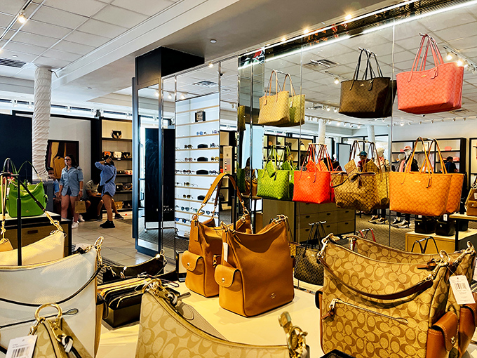 Handbag heaven isn't a myth – it's aisle three at Coach. These leather treasures aren't just accessories; they're investments your shoulder has been saving for.