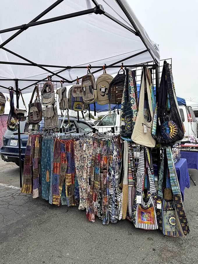 Bohemian paradise found! These colorful skirts and handcrafted bags transform "I have nothing to wear" into "I have too many perfect options."