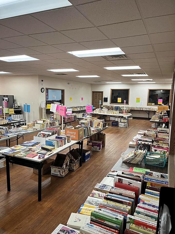 Bibliophiles beware—you could lose hours in this literary labyrinth. From bestsellers to obscure treasures, the book section is a time machine in disguise.