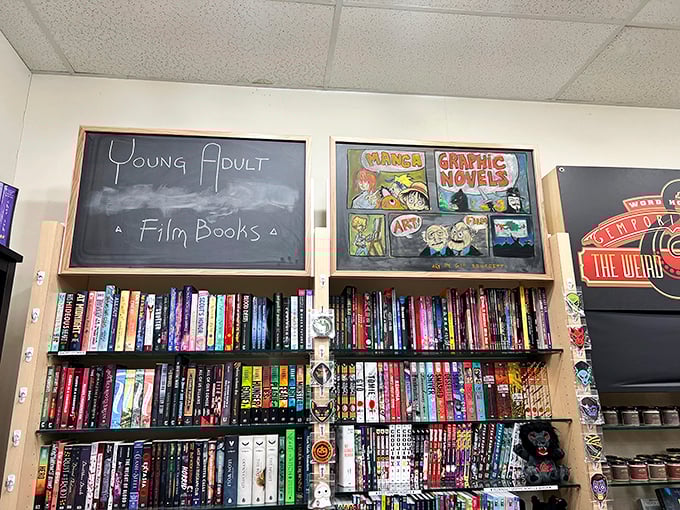 Bookworms rejoice! This literary corner offers everything from young adult fiction to graphic novels, proving outlet shopping isn't just for fashionistas but for brain-feeding bibliophiles too.