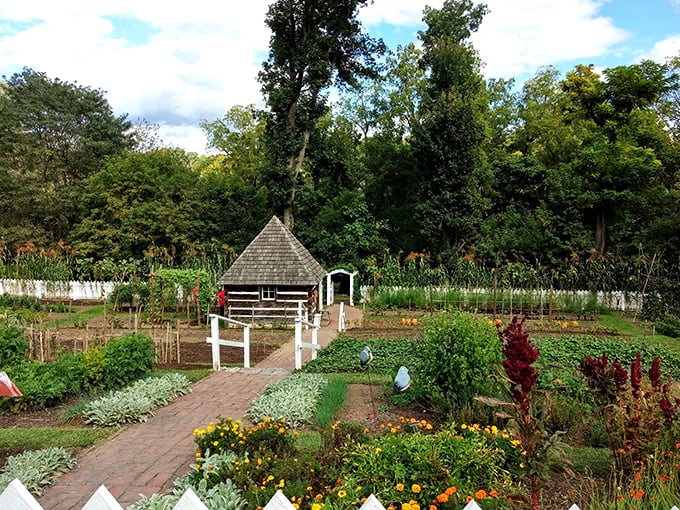 The Burnside Plantation's meticulously maintained colonial garden isn't just pretty—it's a living museum where heritage vegetables and medicinal herbs tell stories of early American ingenuity.