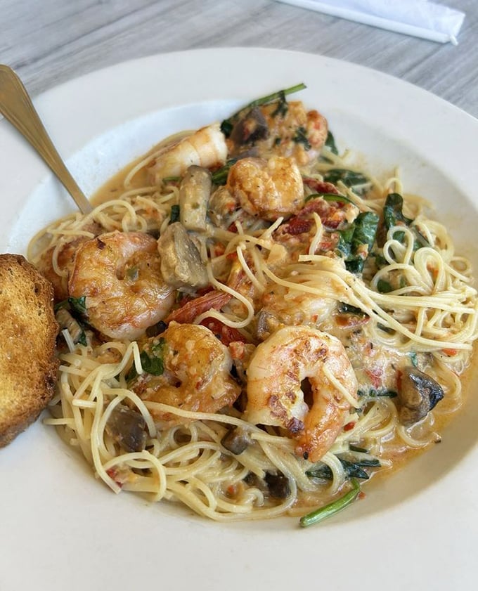 This Cajun Shrimp Pasta isn't just a meal – it's a creamy, spicy symphony where plump shrimp and al dente pasta perform a perfect duet. 