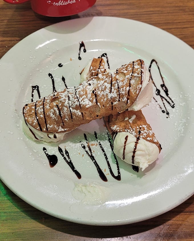 This cannoli doesn't just break dietary rules – it makes you grateful rules were meant to be broken.