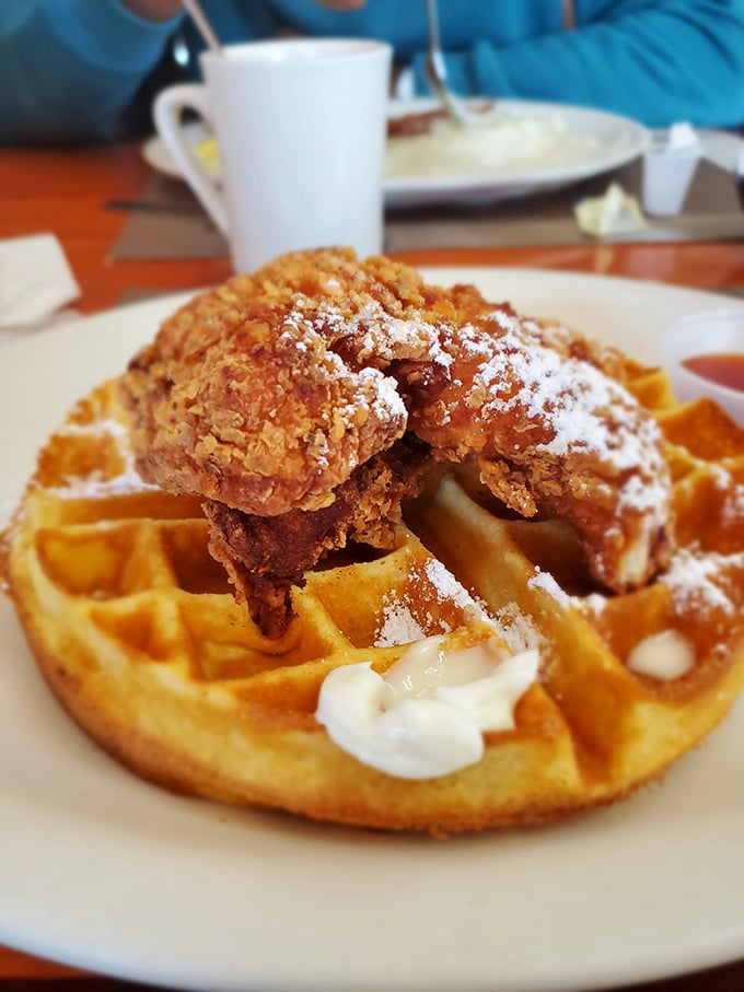 The menu reads like a love letter to breakfast classics – no molecular gastronomy, just honest food that understands your morning needs.