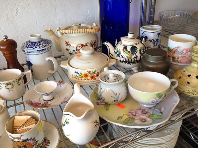 Teapots with stories to tell and cups waiting for new conversations—this china collection rivals what your grandmother carefully stored away.