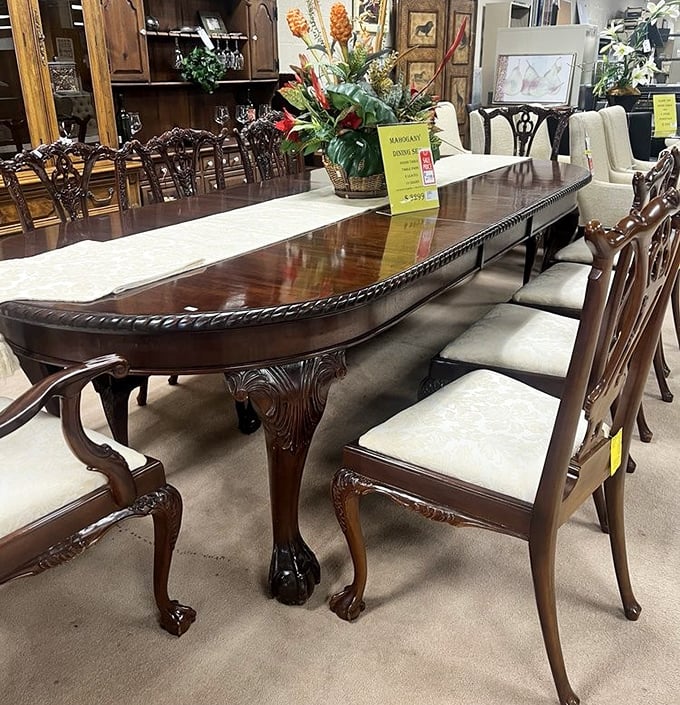 This isn't just a dining set—it's Sunday dinners for the next generation. Solid wood that remembers when furniture was built to last.
