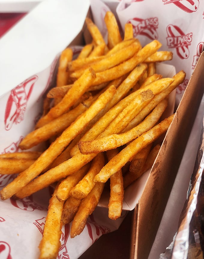 Golden, crispy, and unapologetically straightforward—these fries don't need truffle oil or fancy seasonings to make their point.