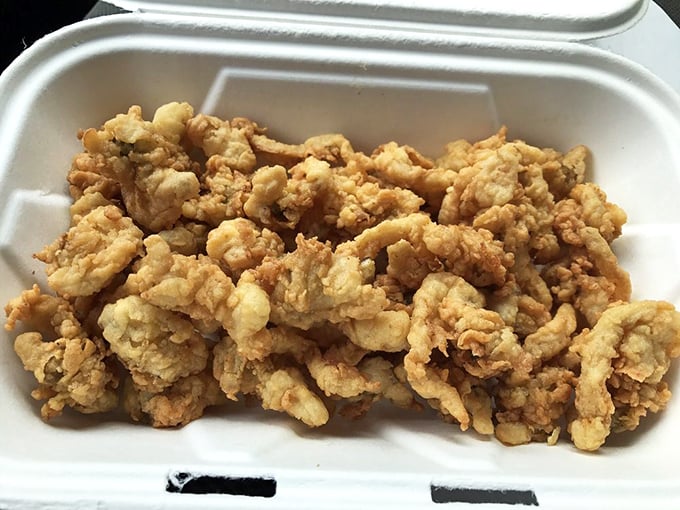Golden, crispy, and utterly irresistible—these whole belly clams are why people drive across state lines with a gleam in their eye.