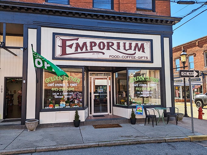 The Emporium offers that perfect small-town trifecta—food, coffee, and gifts—where locals gather and visitors feel instantly welcomed into the community's rhythm.