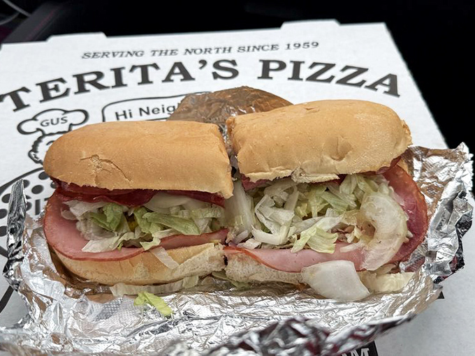 Behold the Italian sub that launched a thousand lunch-hour pilgrimages wrapped in foil like precious cargo.
