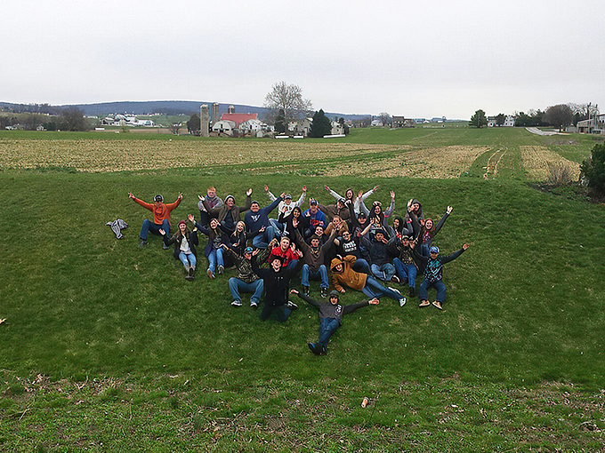 Joy is contagious in Amish Country. These visitors have clearly discovered what happens when you trade screen time for green time.