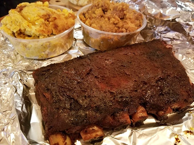 These ribs don't just fall off the bone—they practically leap into your mouth, bringing along a perfect bark that took hours to develop.