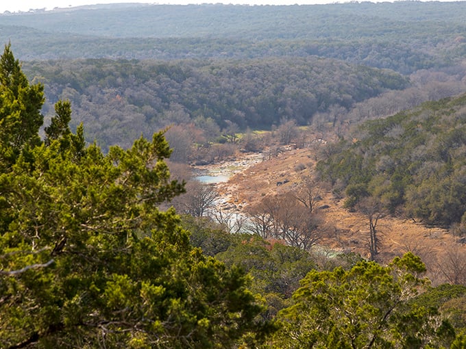 The view that launched a thousand desktop backgrounds. Hill Country vistas that make you forget deadlines even exist.