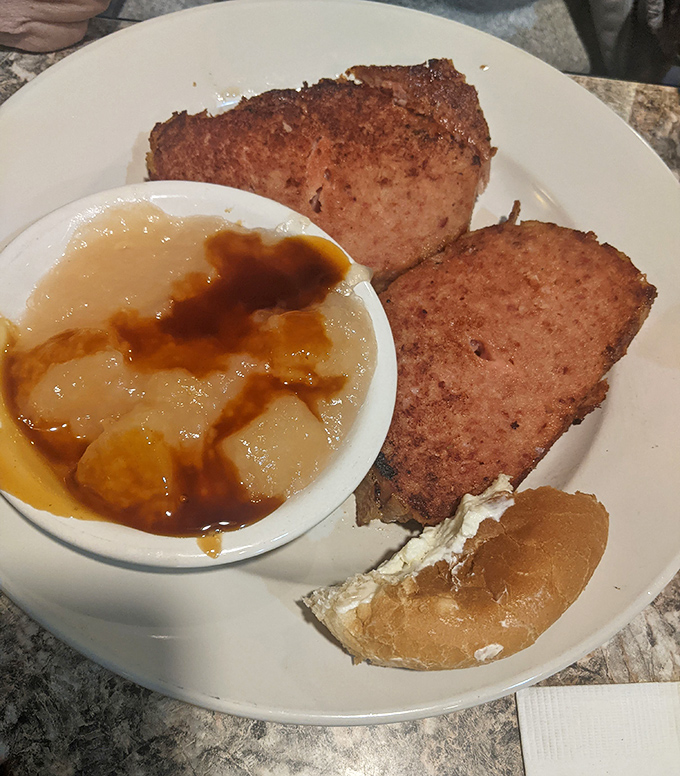 Scrapple: Pennsylvania's most misunderstood breakfast meat gets the royal treatment here—crispy exterior, tender inside, and absolutely worth crossing county lines for.
