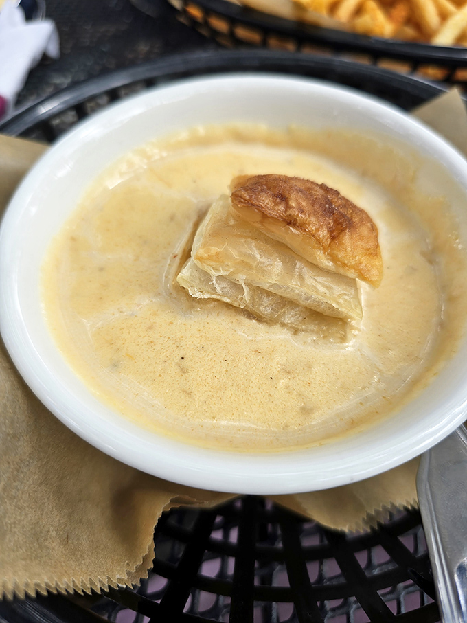 She Crab Soup so rich and creamy, it could make a grown person weep tears of joy.