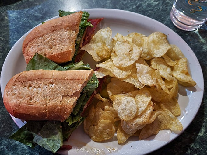 This sandwich doesn't need Instagram filters or fancy plating – it's the kind of straightforward deliciousness that makes you wonder why you ever eat anything else.