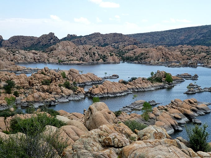 The Granite Dells at Watson Lake look like Mother Nature's sculpture garden. These rock formations would charge admission if they could.