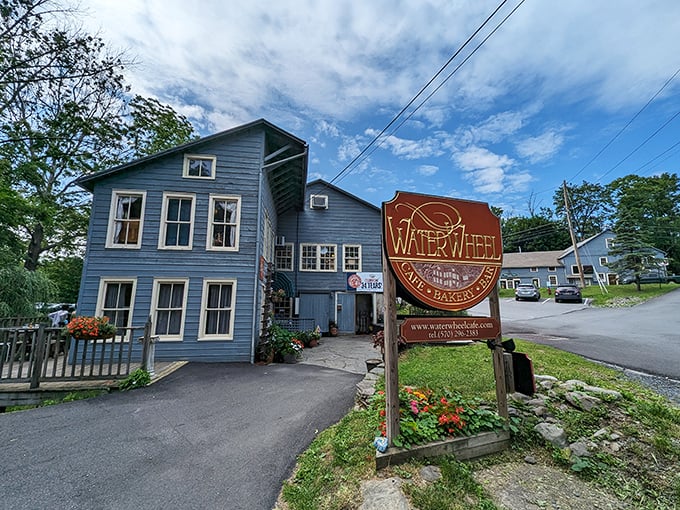 The Waterwheel Café combines rustic charm with culinary prowess in a building that's been making Milford more delicious since before Instagram could document it.