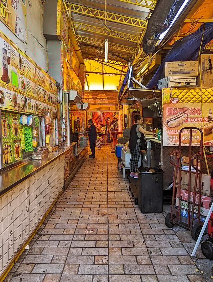 Indoor shopping with outdoor market vibes – it's like someone put a roof on chaos and called it perfect.