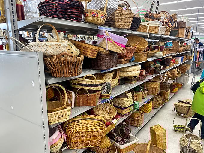 Basket case? More like basket paradise! From picnic-ready to purely decorative, this woven wonderland has options for every storage dilemma.