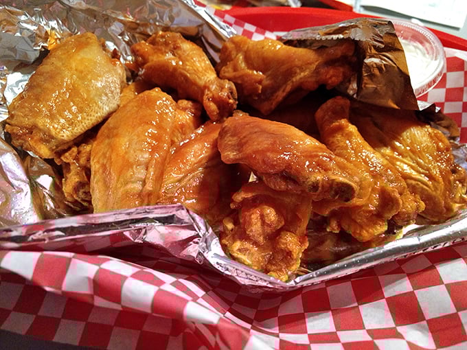 Wings that make you question your loyalty to other food groups. These golden-fried beauties aren't trying to reinvent the wheel—they're just trying to make your taste buds dance.