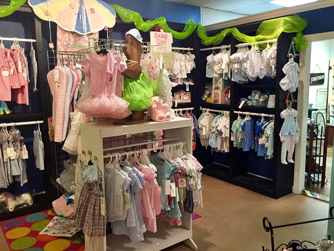 Tiny tutus and precious baby clothes await the next generation – proving that even the smallest Tennesseans can rock vintage style with adorable flair.